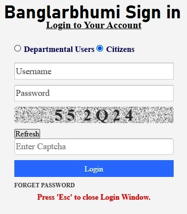 Banglarbhumi.gov.in Complete Plot Information - Khatian No/ Maps