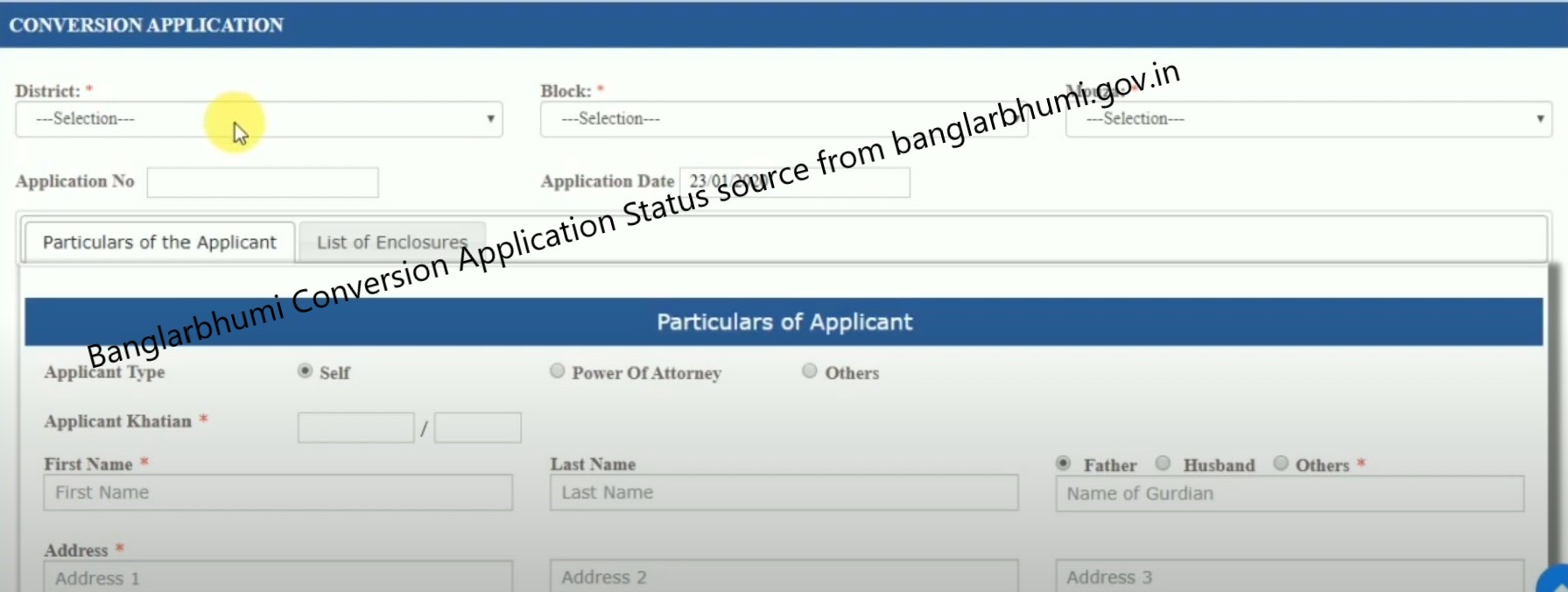 Banglarbhumi Conversion Application & Status - Complete Guide (2025)